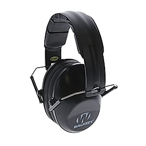 Walker's Game Ear Low Profile Folding Muff, Black