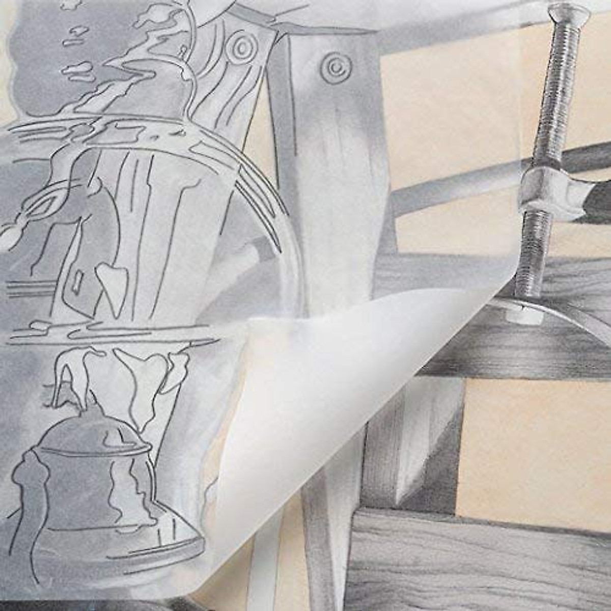 Strathmore 300 Series Tracing Paper Pad, Tape Bound, 11x14 inches, 50 Sheets (25lb/41g) - Artist Paper for Adults and Students