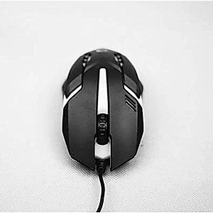 HJJWL Gaming Keyboard and Mouse, Keyboard and Mouse,2.4GHz Ultra Slim Full Size Rechargeable Keyboard and Mouse Combo for Windows, Laptop, Notebook, PC, Desktop, Computer (Color : Black)