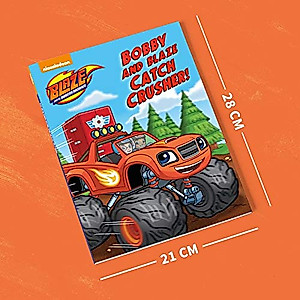 Blaze and The Monster Machines Personalized Book: Your Child and Blaze Catch Crusher (Large Softback)