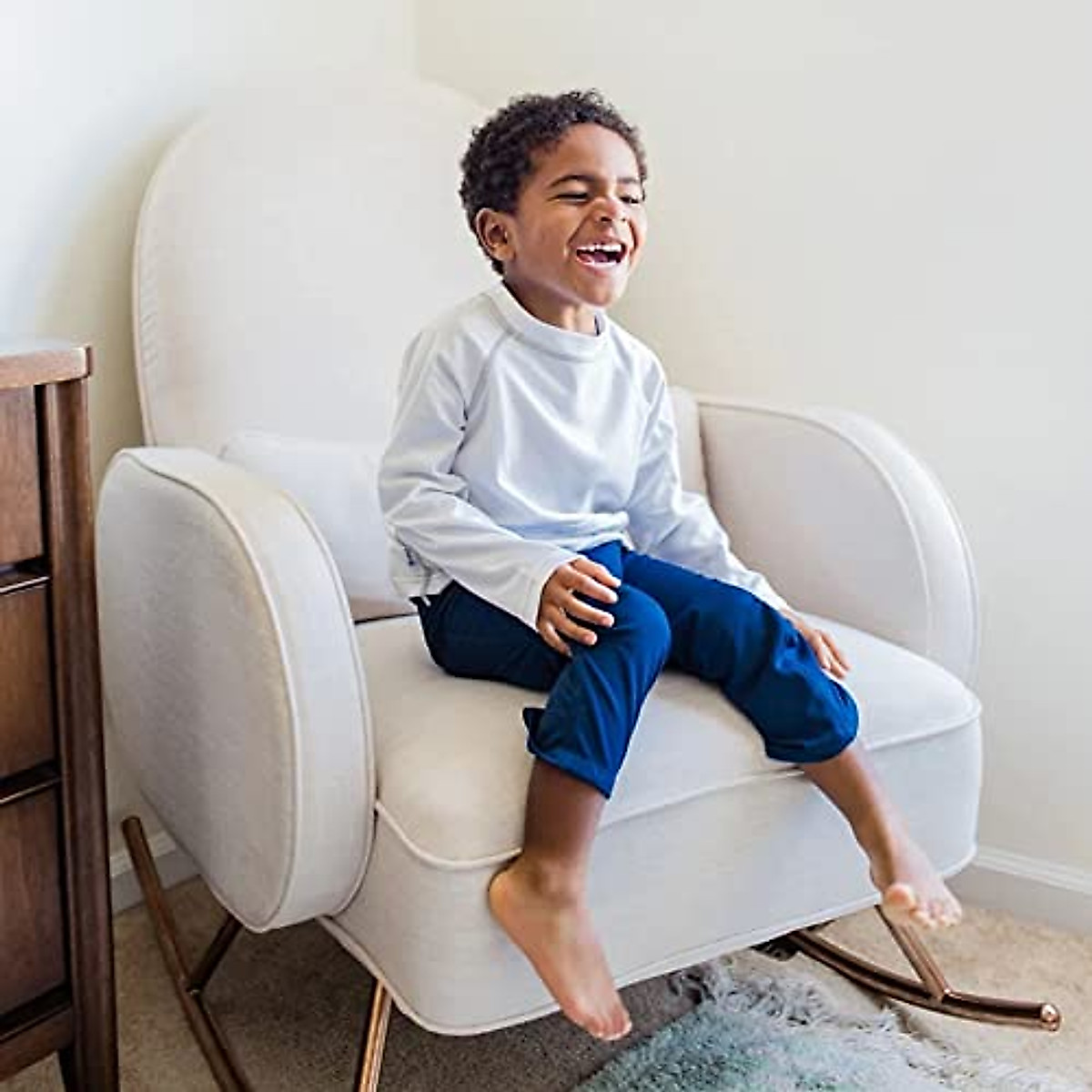 i play. by green sprouts baby boys Breathable Sun Pants| Full-coverage, Upf 50+ Sun Protection Pants, Light Aqua, 18-24 Months US