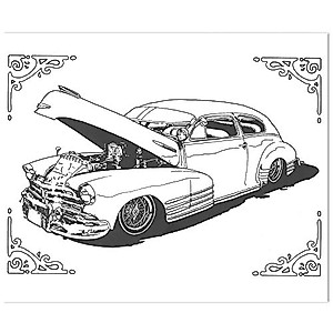 Lowrider Coloring Book