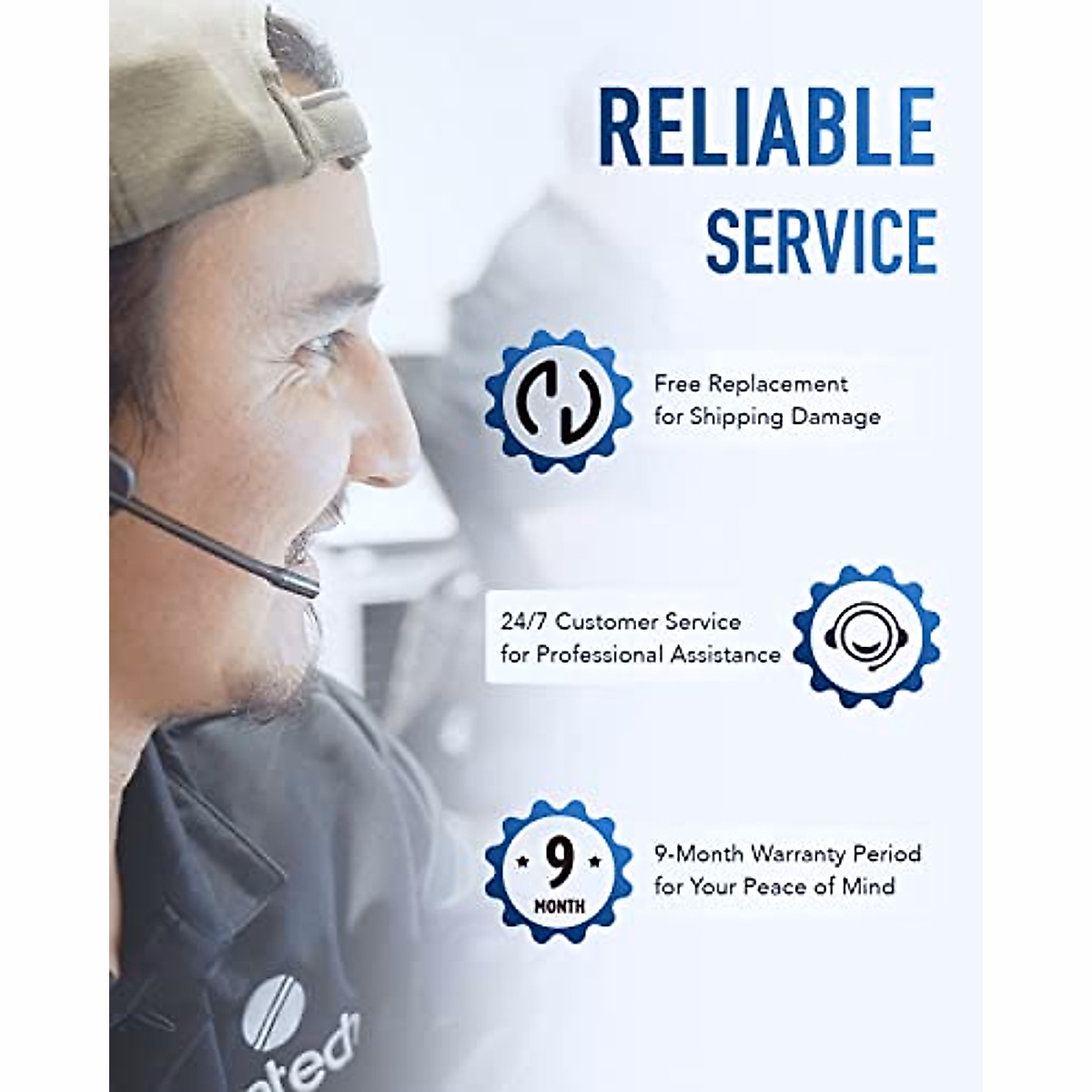 OMTech 40W CO2 Laser Tube for Laser Engraver & Cutter Machine, 720mm 50mm Dia Laser Cutter Tube with Borosilicate Glass 6000hr MTTF, Laser Cutting Engraving Machine Replacement Tube for Wood Stone