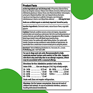 Pet Wellbeing Itch Support Gold for Dogs - Occasional Itching, Scratching, and Hot Spots, Environmental and Seasonal Allergies - Veterinarian-Formulated Herbal Supplement 4 oz (118 ml)