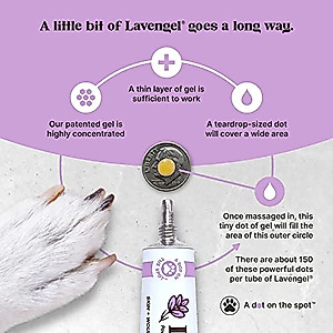 Lavengel Dog Skin Care Gel - Highly Concentrated Ointment Helps Relieve Itchy Skin and Heals Wounds Naturally, First-Aid for Skin Irritations, Hotspots, Sores, and Acne, We Support Rescues