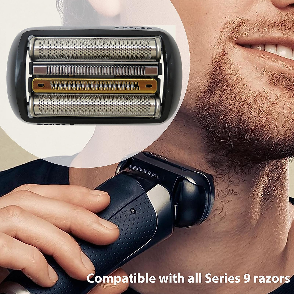 92B Original Craft Series 9 Replacement Electric Shaver for Br aun 9040s, 9080cc, 9093s, 9095cc, 9240s, 9242s, 9260s, 9280cc, 9290cc, 9291cc, 9292cc, 9293s, 9295cc, 9296cc, 9297cc, 9299s Black