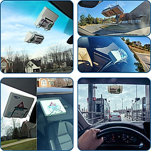 JL Safety EZ Pass Holder - Indestructible Toll Pass Holder for EZ-Pass, I Pass, FasTrak, SunPass & SunPass Pro, Uni, NC QuickPass, EPass Xtra, 91 Express Lanes & more - Made in USA