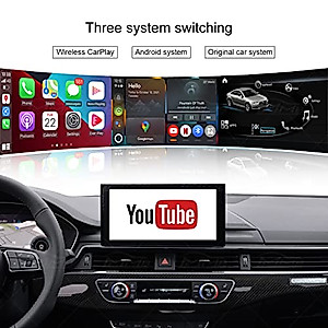 Smart World Company MMB 11.0 Android OS Video Streaming Adapter for Carplay and Android Auto Media interfaces enables app Download Music Video Navigation USB Type-C HDMI