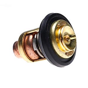 75692Q2 Thermostat Kit for Mercury Marine 135HP 150HP 175HP 200HP V6 143 Degree Replace for GLM 13340, 2 PCS