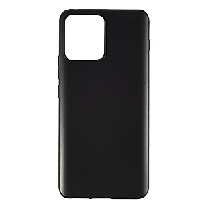 for Motorola ThinkPhone 5G Case, Soft TPU Back Cover Shockproof Silicone Bumper Anti-Fingerprints Full-Body Protective Case Cover for ThinkPhone by Motorola (6.60 Inch) (Black)