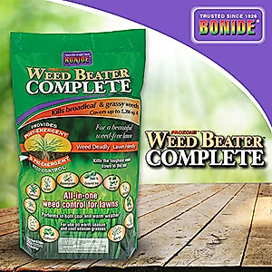 Bonide ProZone Weed Beater Complete, 10 lb. Ready-to-Use Lawn Friendly All-in-One Weed Control for Cool & Warm Weather