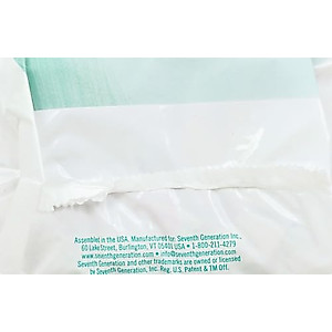 Seventh Generation Baby Diapers, Sensitive Protection, Size 5, 19 Count