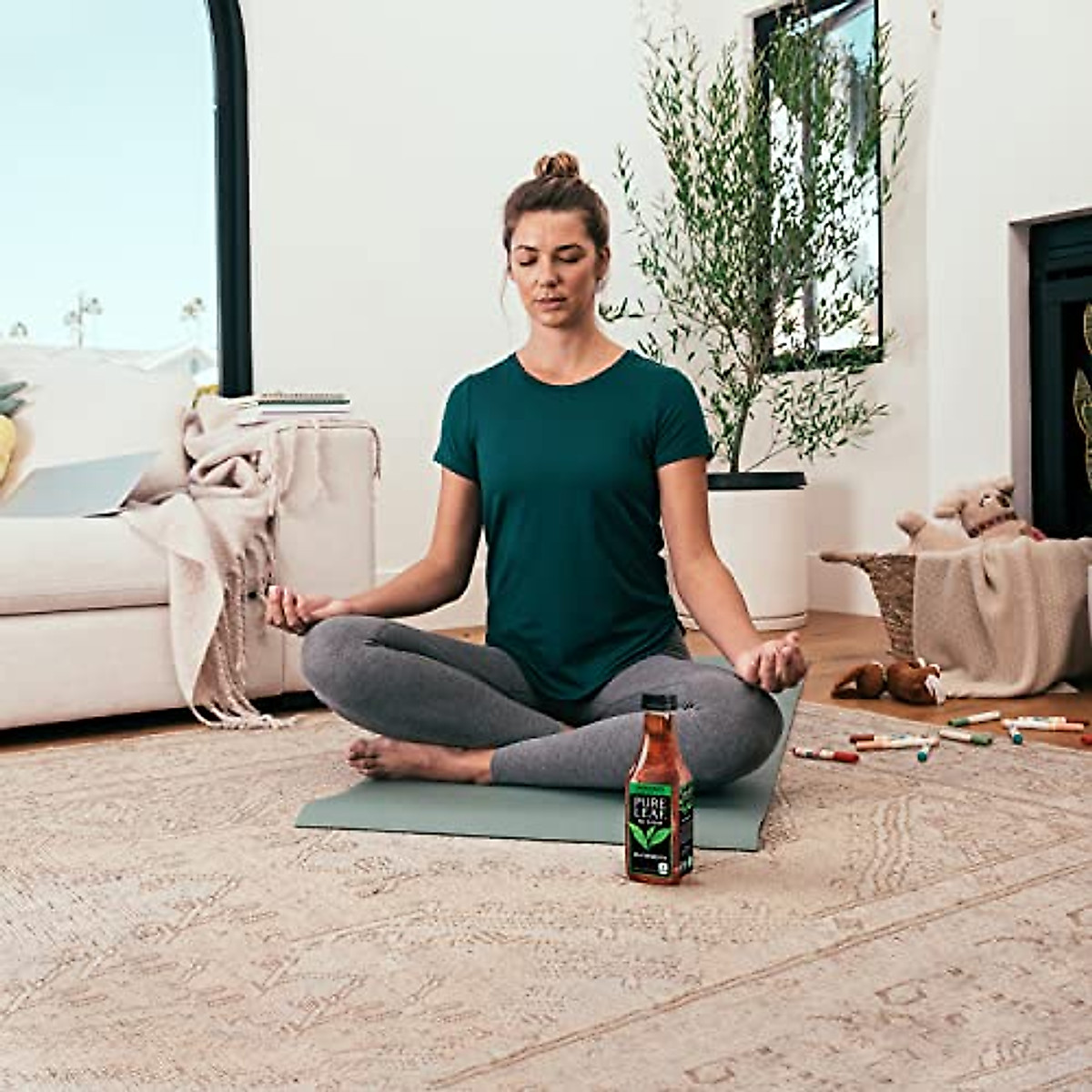 Pure Leaf Iced Tea, 0 Calories Unsweetened Variety Pack, 18.5 Fl Oz (Pack of 12)