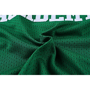 MESOSPERO #14 The Fresh Prince of Bel Air #25 Carlton Banks Basketball Jersey,90s Hip Hop Clothes for Party Men (14 Green, Small)