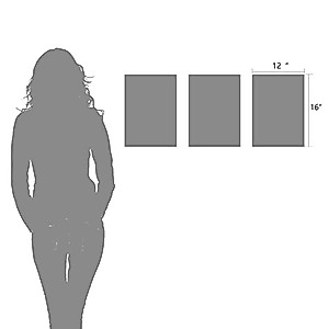 Canvas Art Wall Decor for Bedroom 3 Pieces Framed Wall Art Modern Wall Decor for Bathroom Mountain Lake Plum Blossom Theme Art Prints Modern Wall Art Artwork for Kitchen Home Walls 12x16 Each Panel