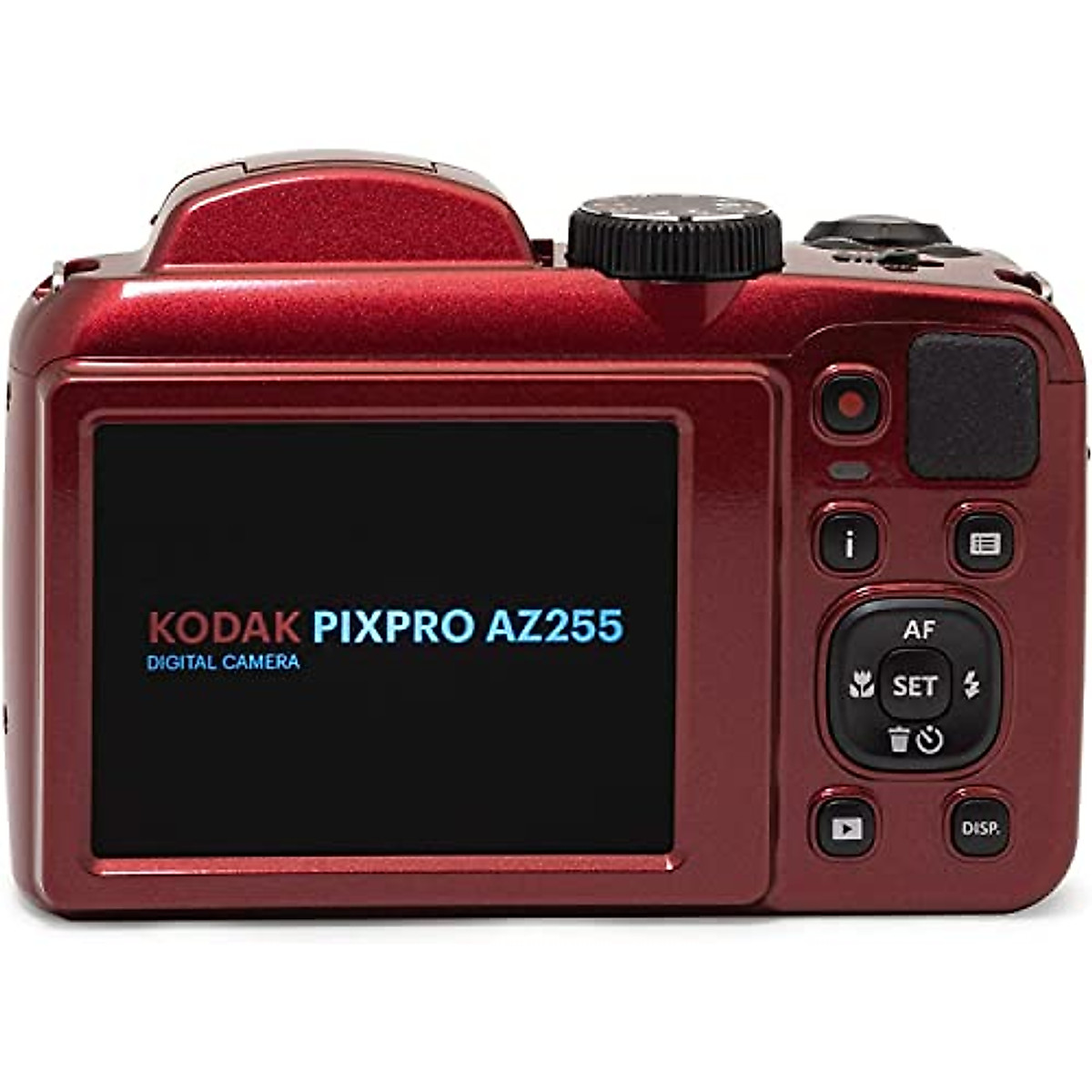 Kodak PIXPRO Astro Zoom AZ255-RD 16MP Digital Camera, 25X Optical Zoom, Red Bundle with Lexar 32GB High-Performance 800x UHS-I SDHC Memory Card + Deco Photo Camera Bag