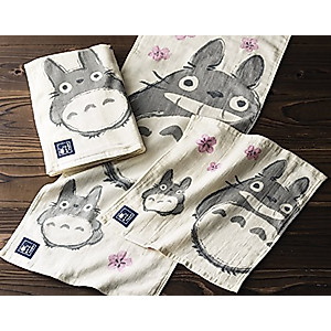 Marushin My Neighbor Totoro Imabari Gauze Towel(Spring Breeze and Totoro) Made in Japan