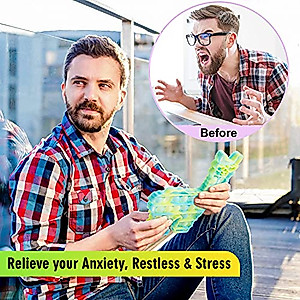 WHATOOK Glow in The Dark Fidget Pop Toys Llama its: 2 Pack Pop Silicone Fluorescent Fidget Bubble Popper Sensory Alpaca Toys, Luminous Anxiety Stress Relief Glowing Toys for Adults and Kids