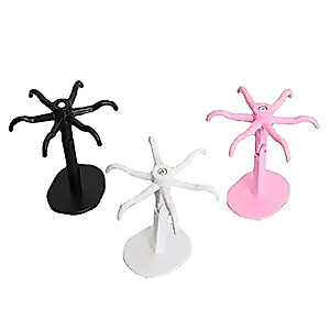 BLUGY Kitchen Utensil Holder Hook 360 Degrees Rotating Folding Hook Waterproof Kitchen Hooks for Hanging for Home Bathroom Kitchen Towel 1pc