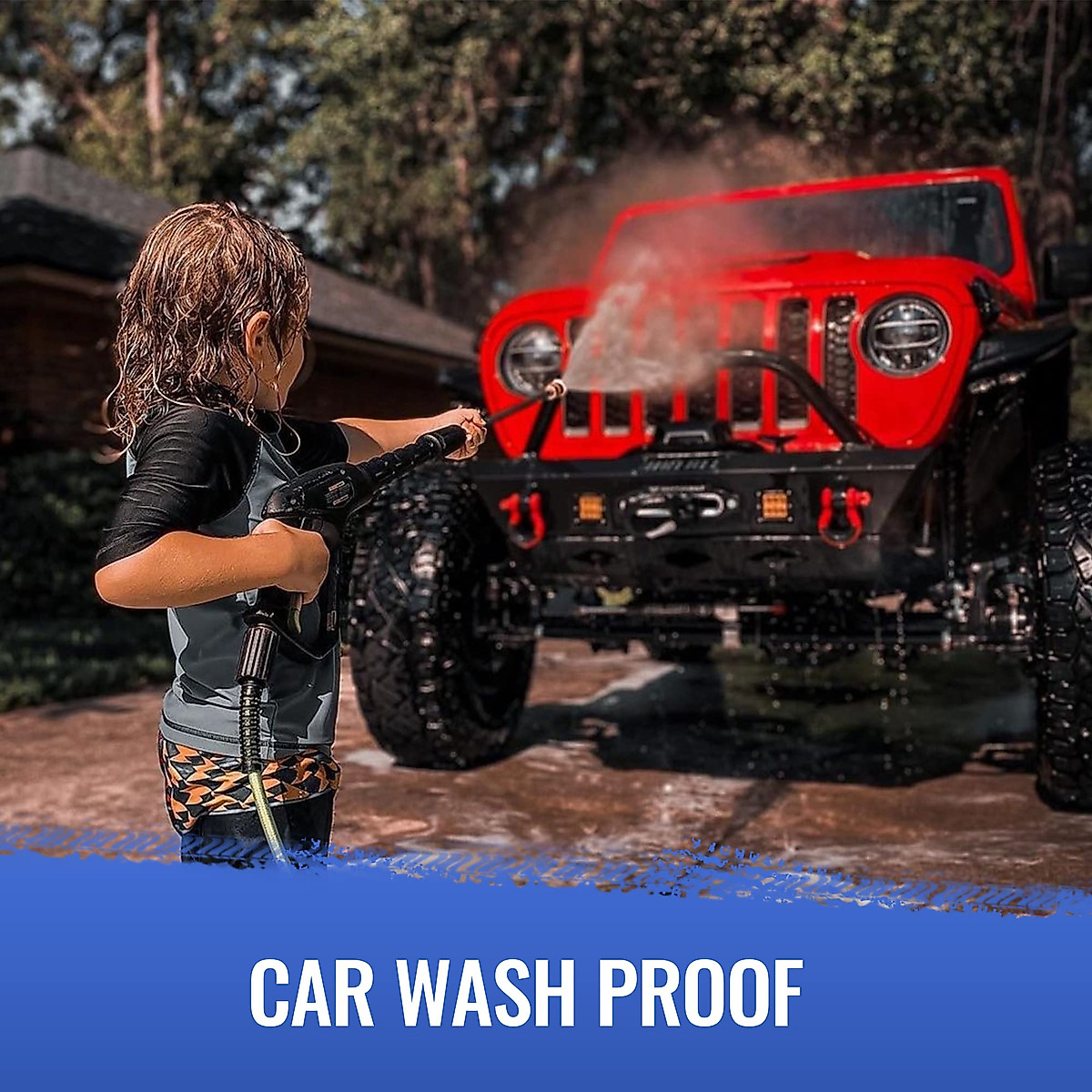 VOFONO 13 Inch Antenna for Jeep Wrangler Gladiator 2007-2024, Short Antenna Upgrade for Jeep JL JK Radio Antenna Rubicon Sahara Unlimited Sport Willys 4xe Mojave High Altitude Jeep Accessories