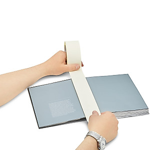 White Bookbinding Tape, White Cloth Book Repair Tape for Bookbinders, Semi-Transparent Hinging Tape, Craft Tape, 2" Inches by 45' Feet, Acid Free and Archival Safe Tape for Crafts & Book Repair