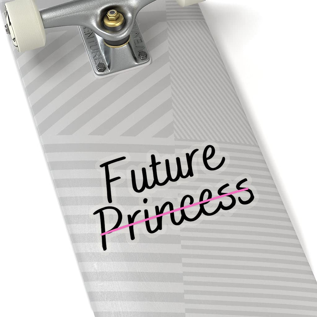 Teegarb Letter Blanket Sticker Decal Humorous Coming Princess CEO Stylish Fashionable Fancy Hilarious Incoming Stickers for Laptop Car 6" × 6" / Transparent