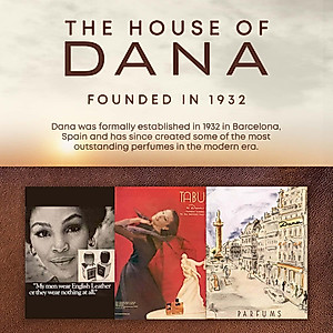 Dana English Leather Cologne for Men 8 Oz