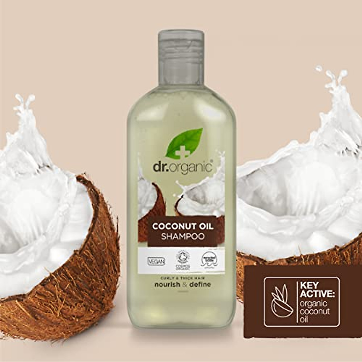 Organic Doctor Organic Virgin Coconut Oil Shampoo, 9 fl.oz.