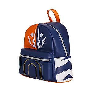 Concept One Star Wars Mini Backpack, Ahsoka Clone Wars Small Travel Bag for Men and Women, Multi, 9 Inch