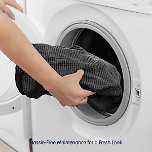 SUBRTEX 3 Pieces Stretch Sofa Slipcover Sets Couch Cover Sets Backrest Cushion Covers Furniture Protector Collection Set for Oversize Sofa Loveseat Chair Slip Covers(Small, Gray)