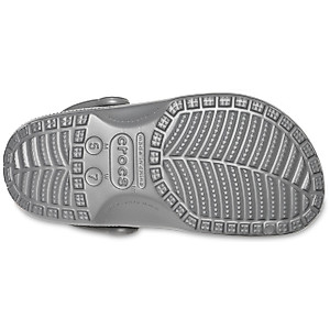 Crocs Unisex-Adult Classic Clogs (Best Sellers), Slate Grey, 9 Men/11 Women