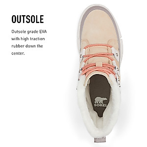 Sorel Women's Winter Boots Snow, Nova Sand Sea Salt, 10