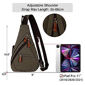 HuxFam Small Sling Crossbody Backpack Multipurpose Casual Daypack Backpacks Outdoor Cycling Hiking Travel