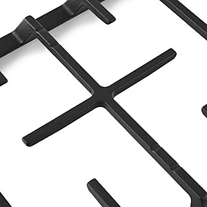 DG94-00937A DG94-00468B Cast Iron Side Grate Replacement for Samsung Stove Parts NX58H9500WS NX58H5600SS NX58R5601SS NX58J5600SG NX58F5500SS and More Samsung Gas Range Parts Stove top Support 1 Pack