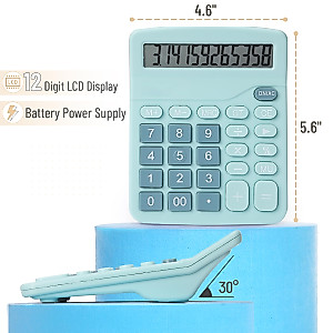 Mr. Pen- Calculator, Calculators Large Display, Standard Function Calculator, 12-Digit, Desktop Calculator, Large Calculator, Office Calculator, Calculator Large Display and Buttons