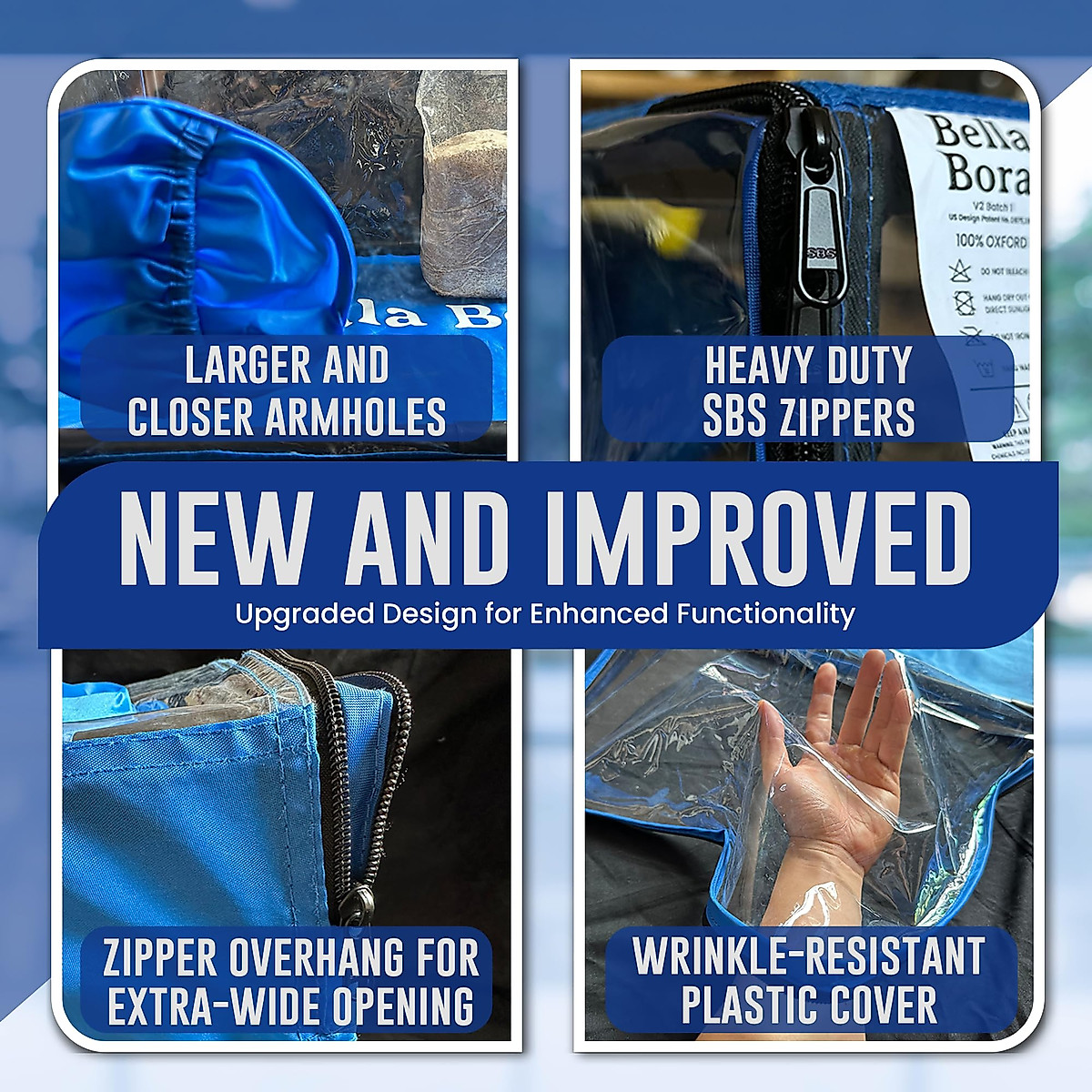 Bella Bora Still Air Box Mycology (Sturdy) Mushroom Grow Box Alt to Laminar Flow Hood Fume Hood for Lab Mycology Supplies by USA Mycologists V2 (Large)