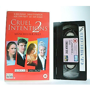 Cruel Intentions 2: Prequel To 1999 Movie - Comedy Drama - Amy Adams - Pal VHS