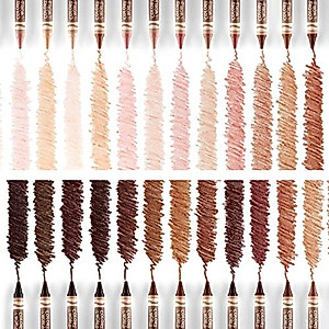 Crayola Bulk Crayon Set, Colors of The World, Multicultural Crayons, School Supplies, 6 Sets of 24 Colors