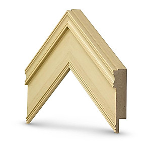 Frame My TV Deco TV Frames - Antique White Smart Frame Compatible ONLY with Samsung The Frame TV (32", Fits 2021-2024 Frame TV)