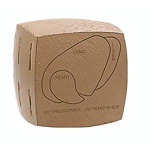 Field Logic unisex adult GlenDel Full-Rut Buck insert core Stocked 3D Targets, Brown, Full Rut 14 x14 US