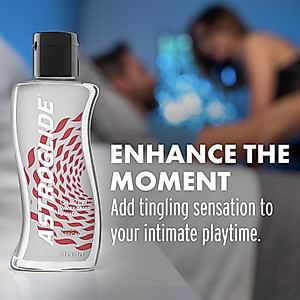 Astroglide Water Based Lube (5oz), Quiver Personal Lubricant, Arousal Sex Lube Adds Sensations for Men, Women and Couples, and Easy Clean-Up