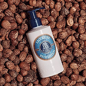 L'Occitane Moisturizing 15% Shea Butter Body Rich Lotion | Nourish and comfort | Protects skin from dryness | 8.4 Fl Oz