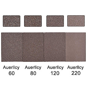 Sanding Sponge, Auerllcy Coarse/Medium/Fine/Superfine 4 Different Specifications Sanding Blocks Assortment,Washable and Reusable.