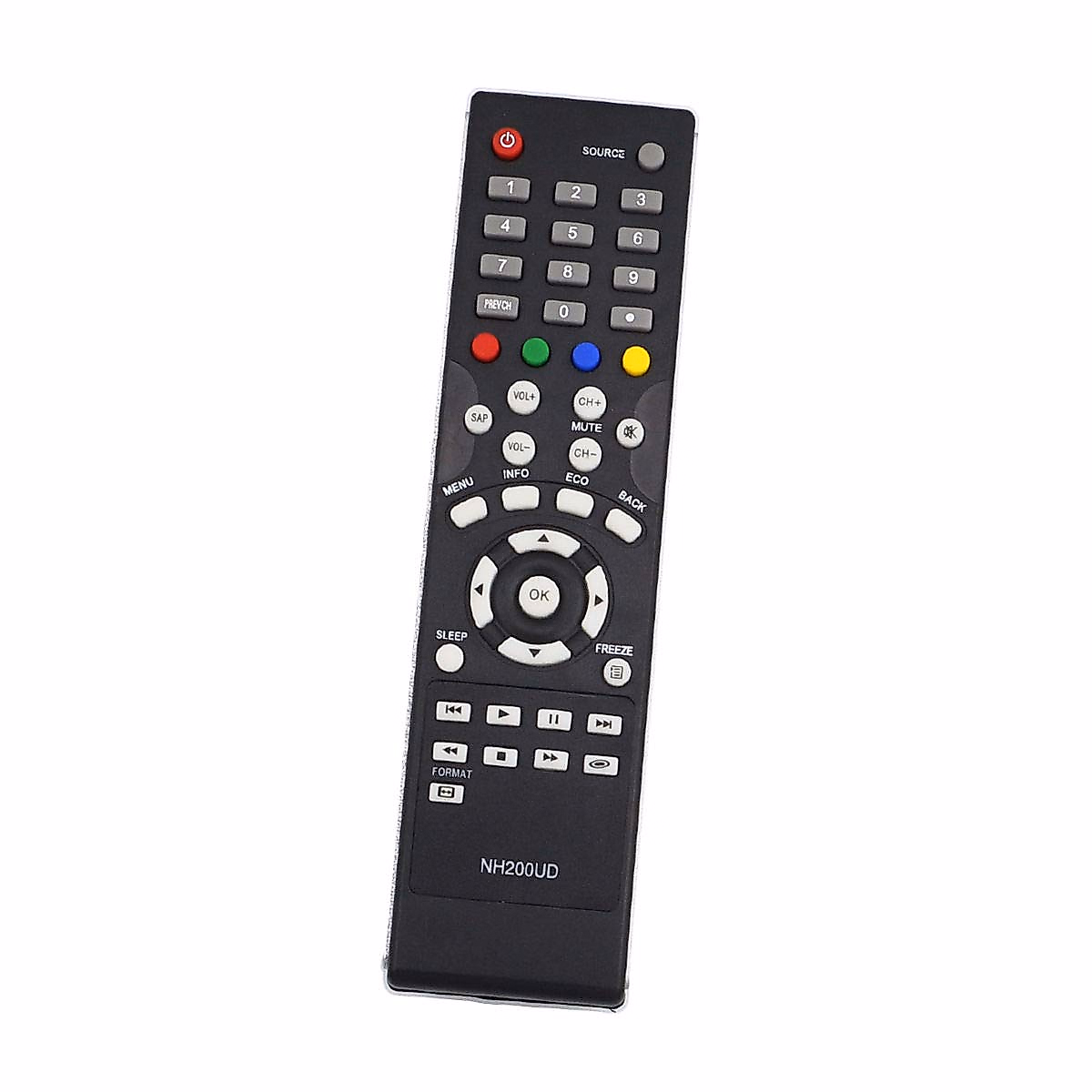 NKF New NH200UD Replace Remote for Sylvania Emerson TV LC320SS1 LC407SS1 LC407EM1