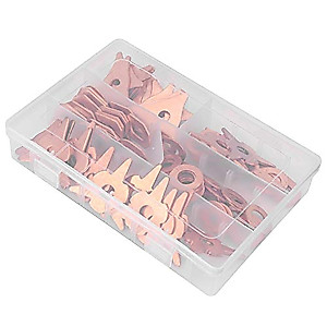 Dent Pulling Rings, 110pcs Dent Pulling Puller Rings Triangle OT Round for Car Body Welding Repair Tool Set Weld kit Dent Puller Rings