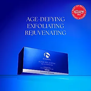 iS CLINICAL Active Peel System, two-step gentle at-home peel system for face Exfoliation