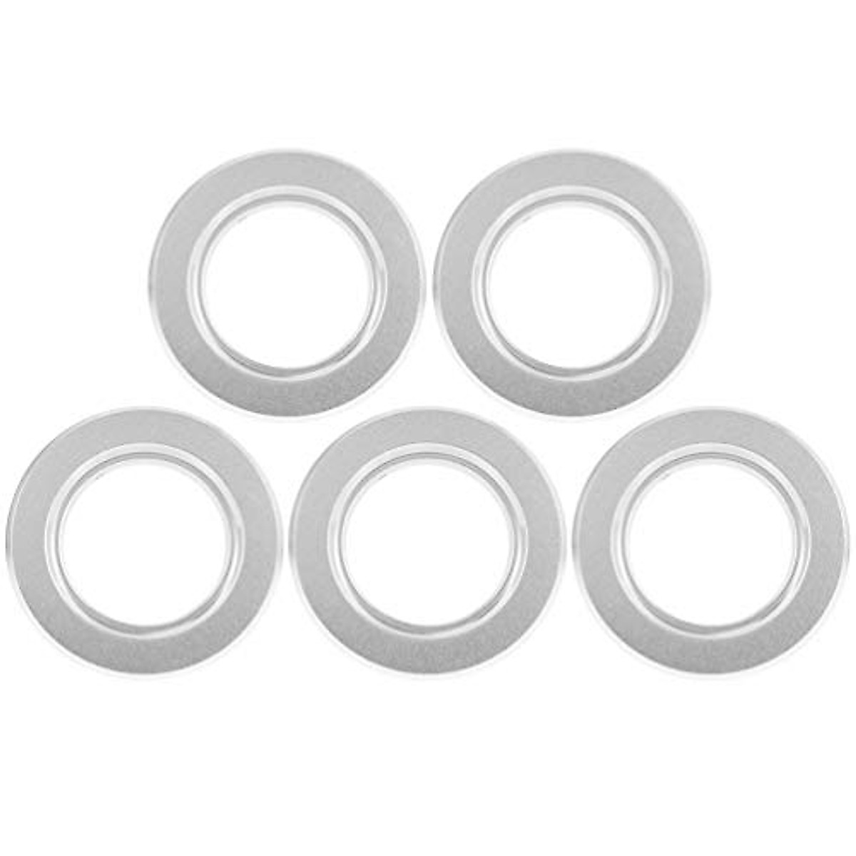 balacoo 5pcs Bird House Predator Guards Stainless Steel Rings Excludes Different Bird Species and Protects The Entry Hole 75mm