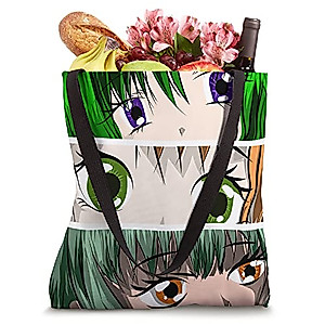 Kawaii Anime Girls Eyes Japanese Manga Otaku Anime Tote Bag