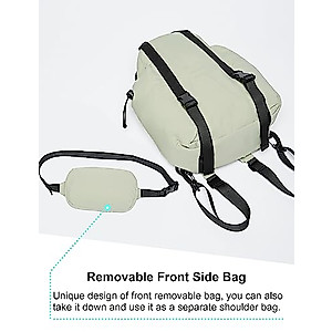 THE GYM PEOPLE Lightweight Mini Backpacks Womens Waterproof Travel Daypack Small Cute Crossbody Sling Bags