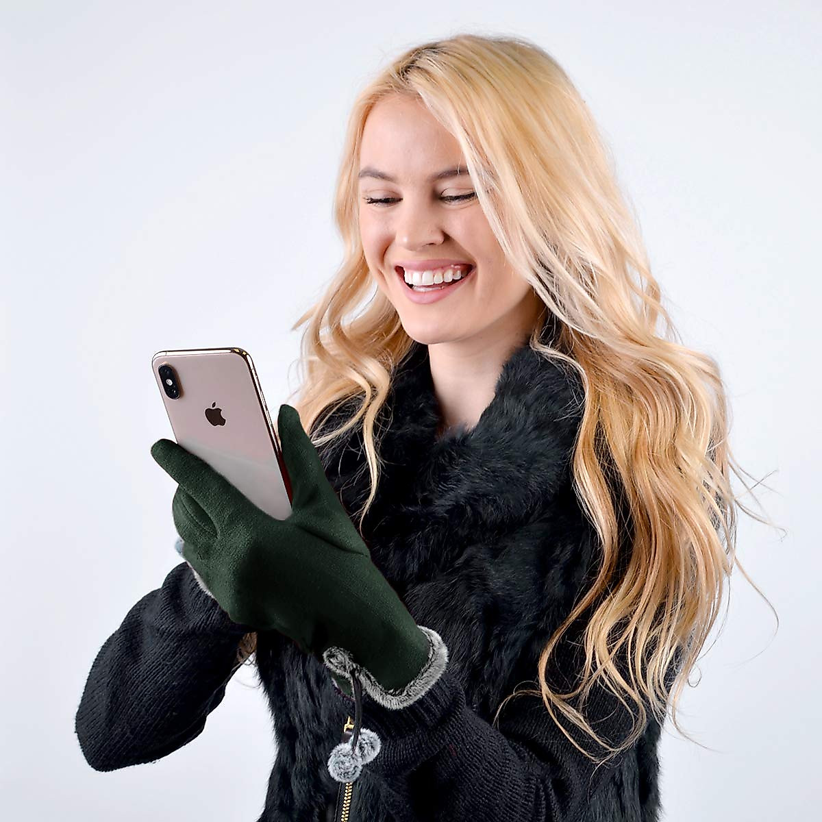 Nollia Winter Gloves & Mittens for Women + Gloves for Cold Weather